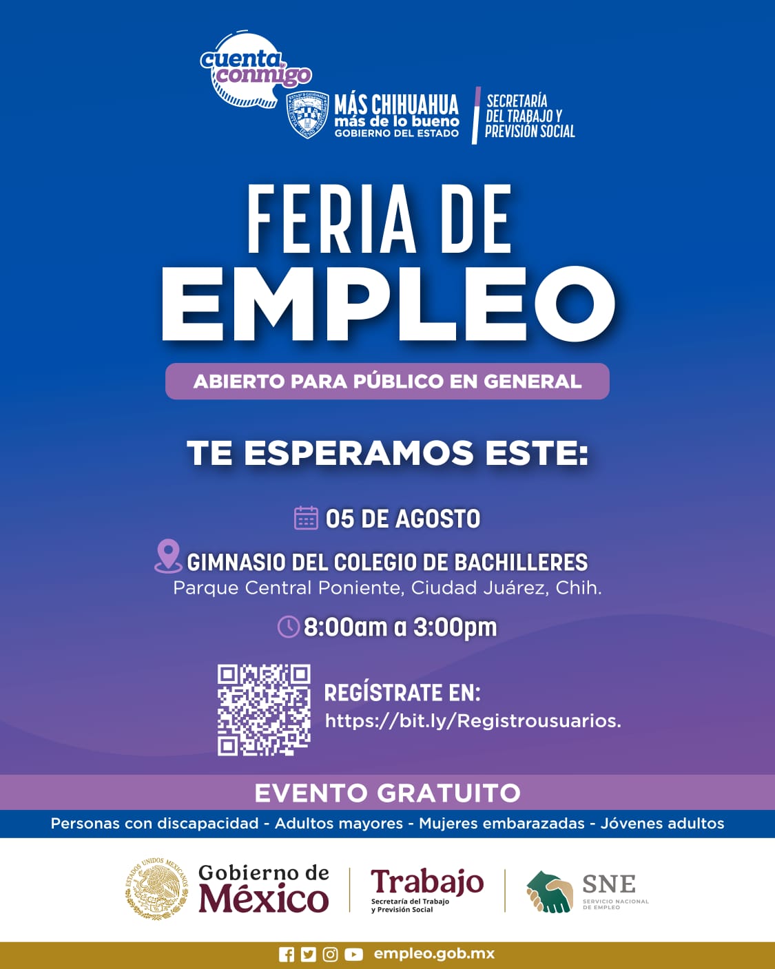 Invita STPS feria de empleo en Ciudad Juárez; se ofertarán más de 3 mil empleos | Portal ...